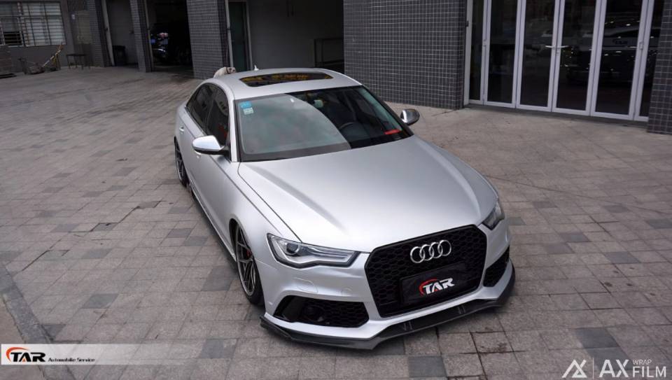 奥迪RS4｜AX-哑面电镀金属银