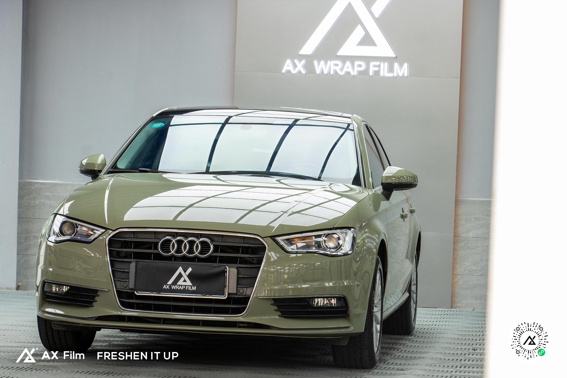 奥迪A3 - 高亮卡其绿