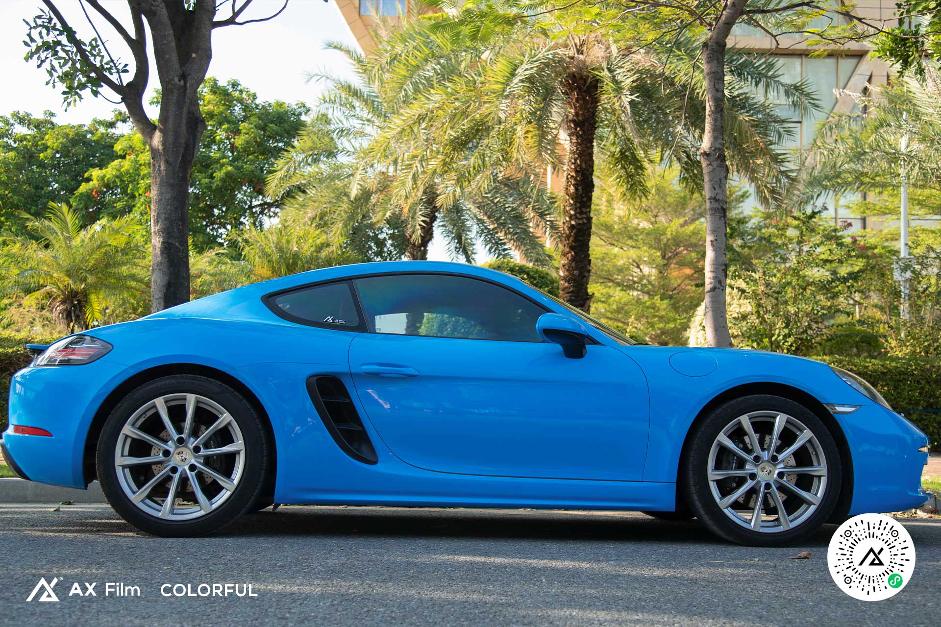 保时捷718 - 箭蓝