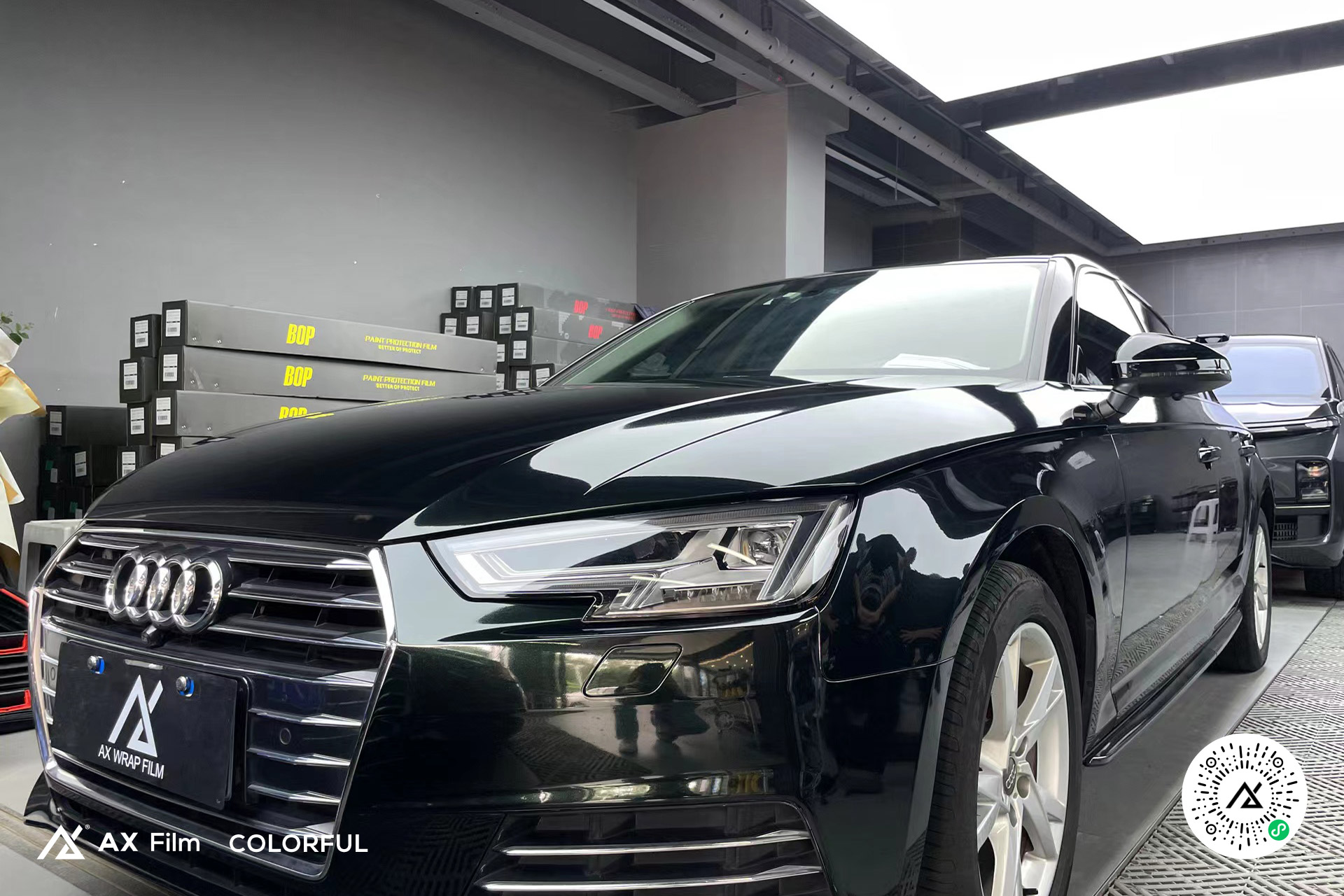 奥迪A4 - 祖母石绿