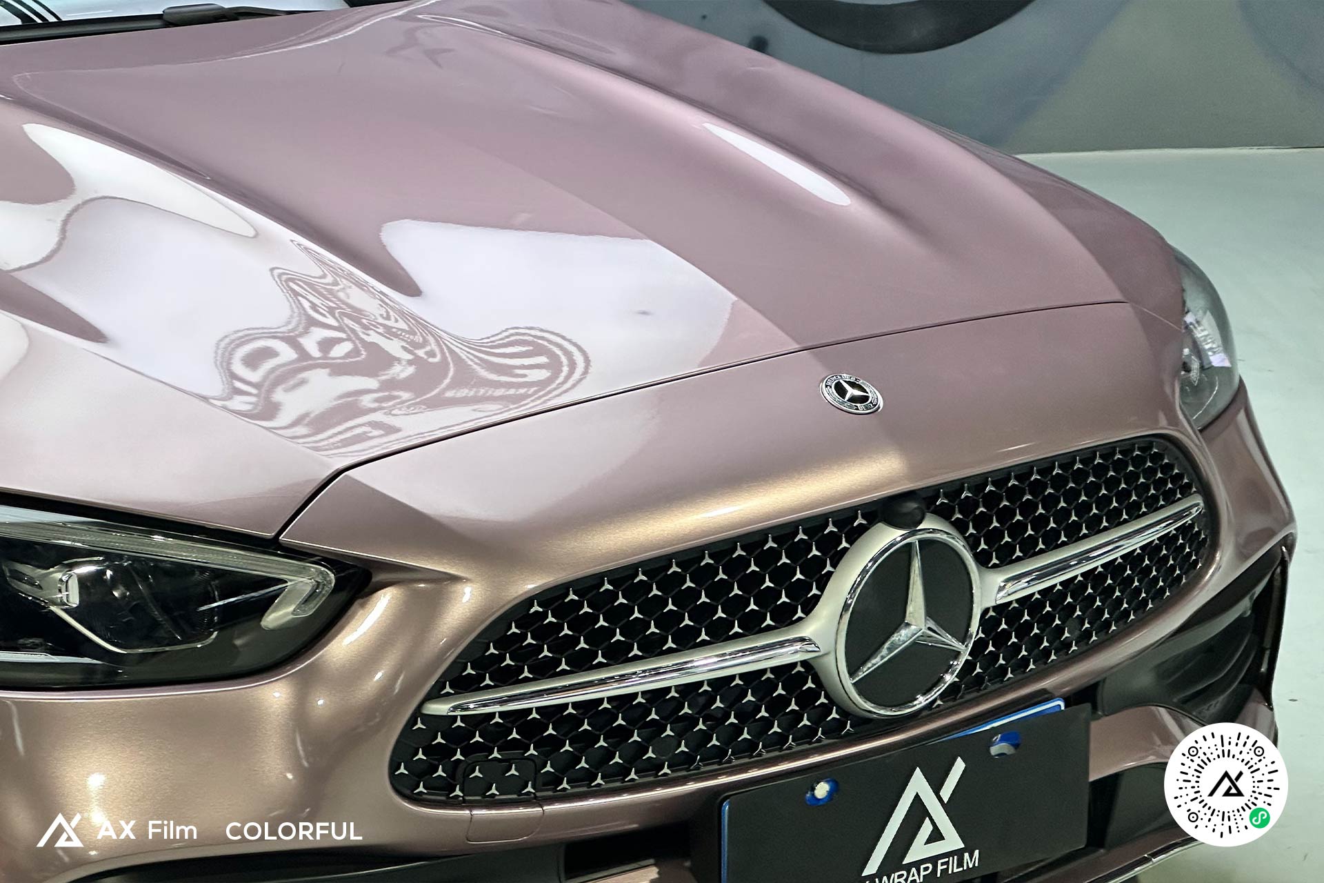 奔驰C级 - 冰莓粉