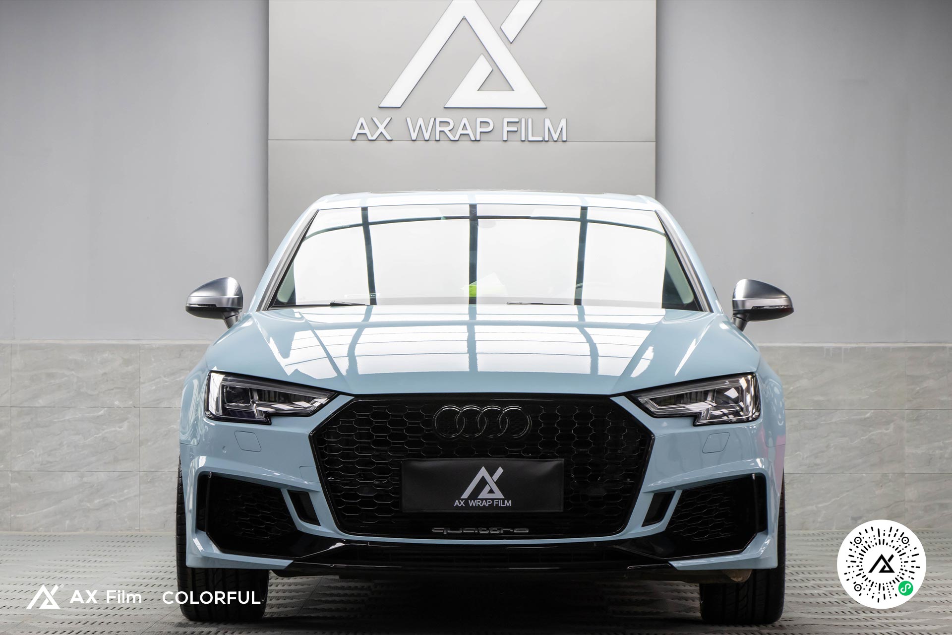 奥迪A4 - 冰川蓝