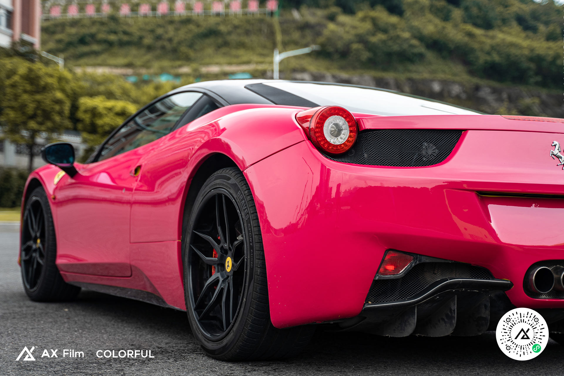 法拉利458 - 非凡洋红