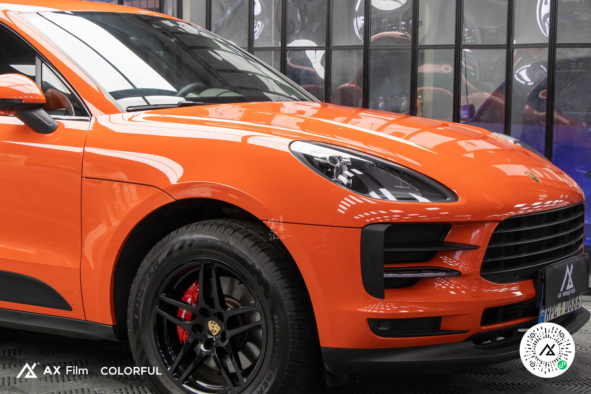 保时捷Macan - 熔岩橙