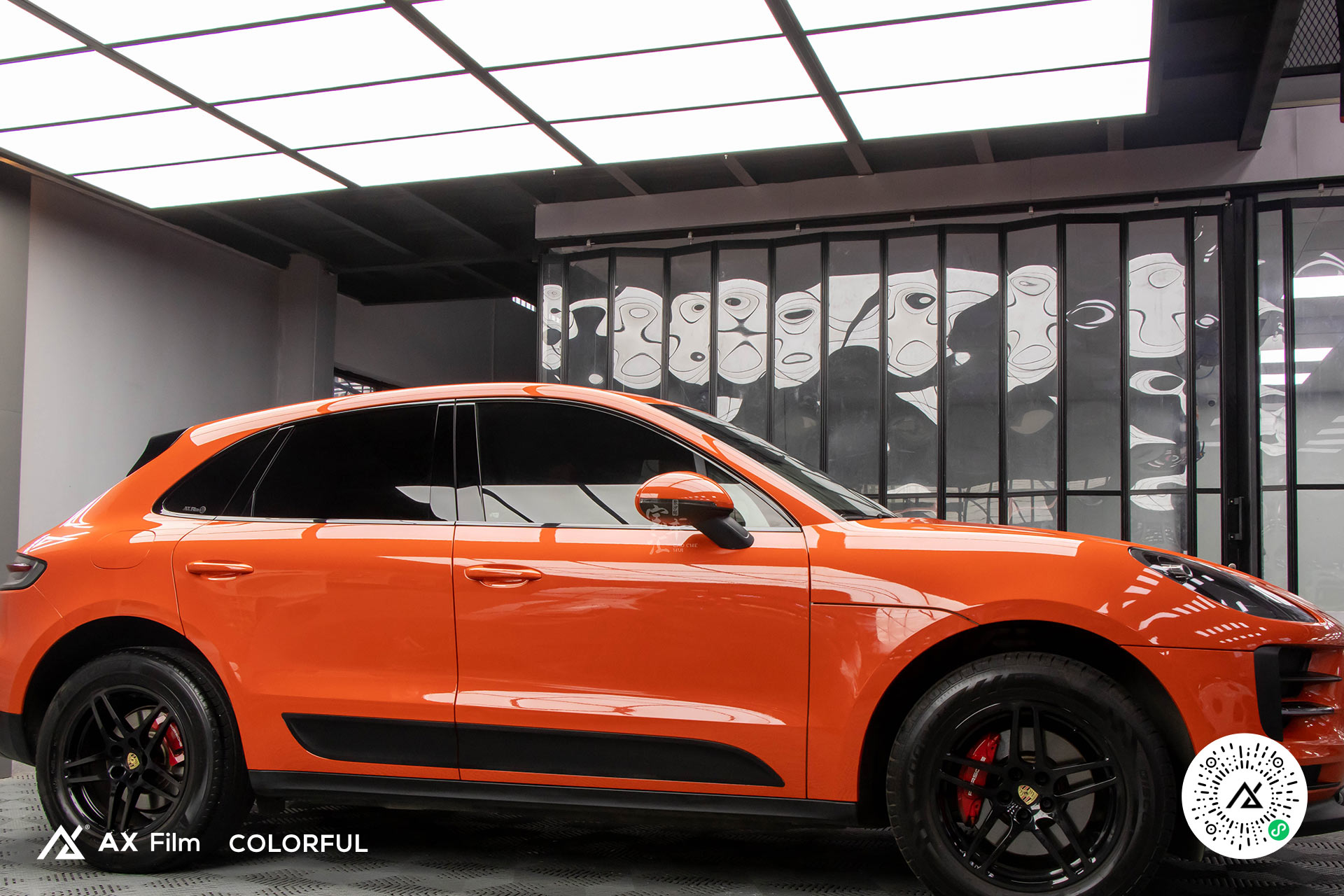 保时捷Macan - 熔岩橙