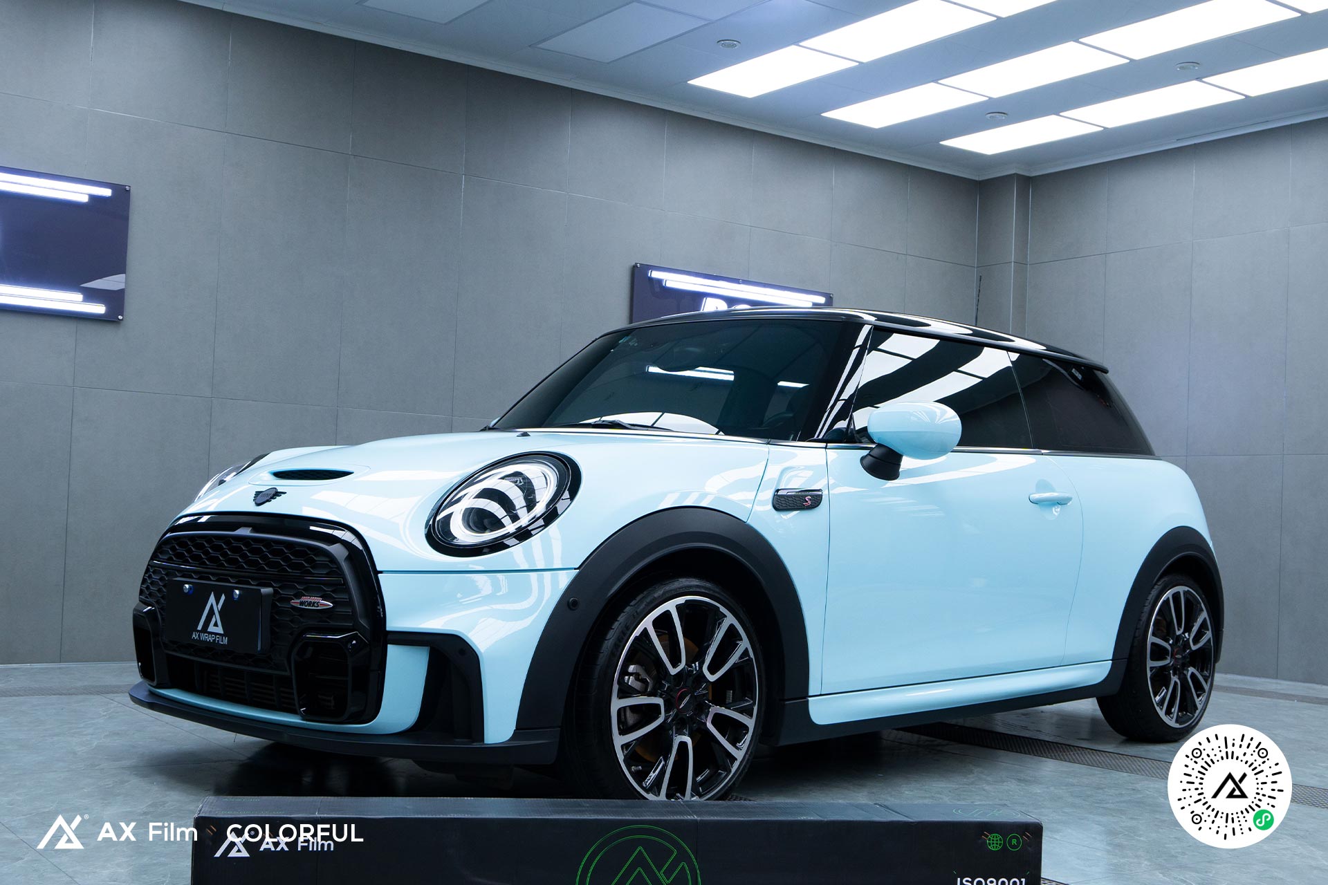 MINI - 钢琴黑+冰川蓝